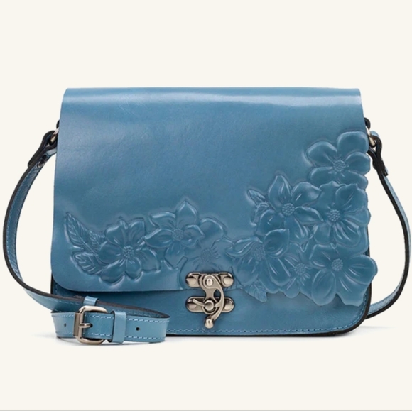 Patricia Nash | Bags | Nwt Patricia Nash Cecina Flap Crossbody Hand Cut ...
